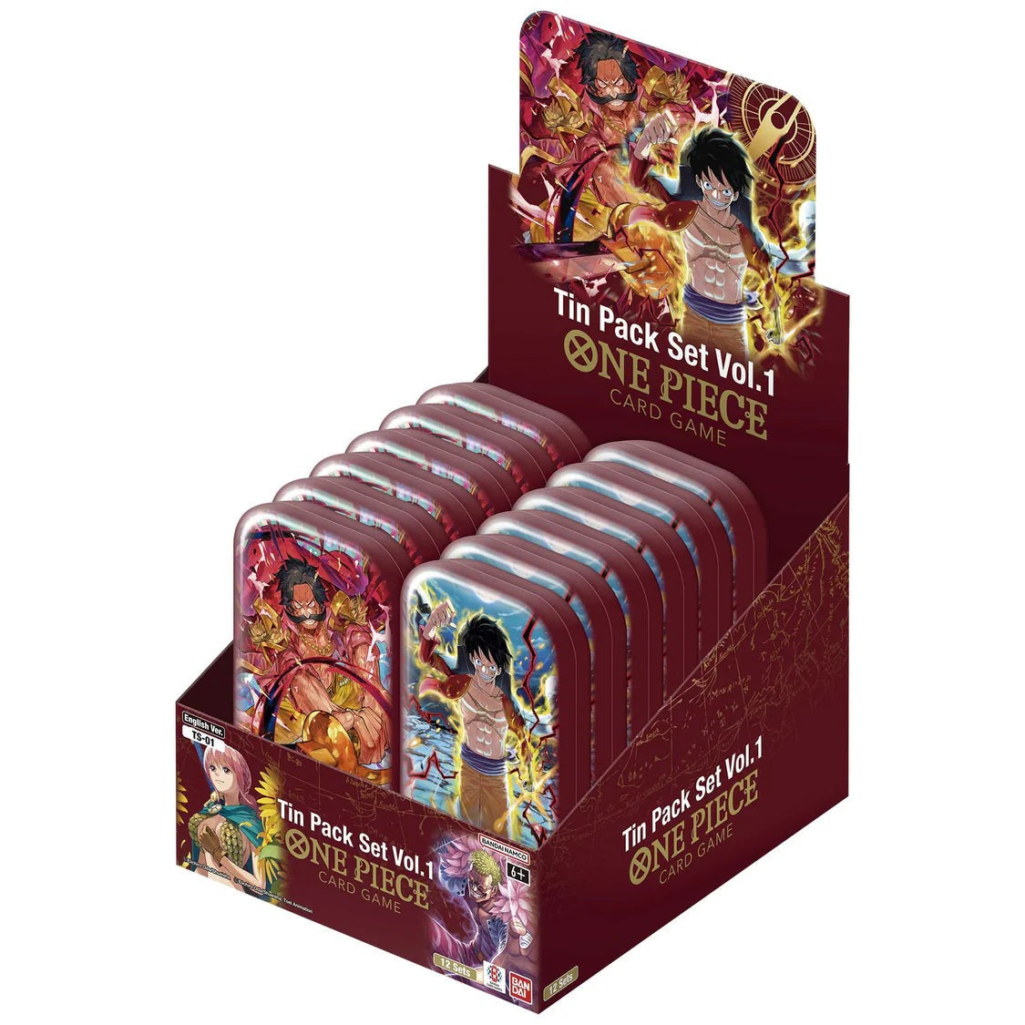One Piece Card Game: Tin Pack Set (TS-01) - The Board Game Hut