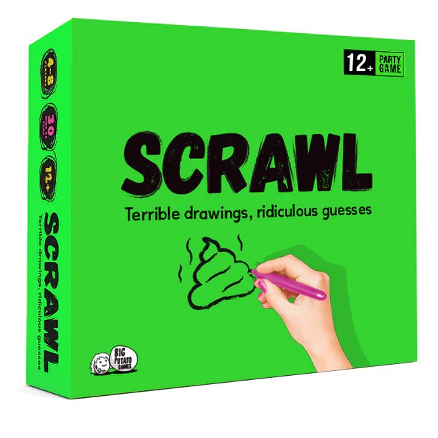 Scrawl (Family Edition) - The Board Game Hut