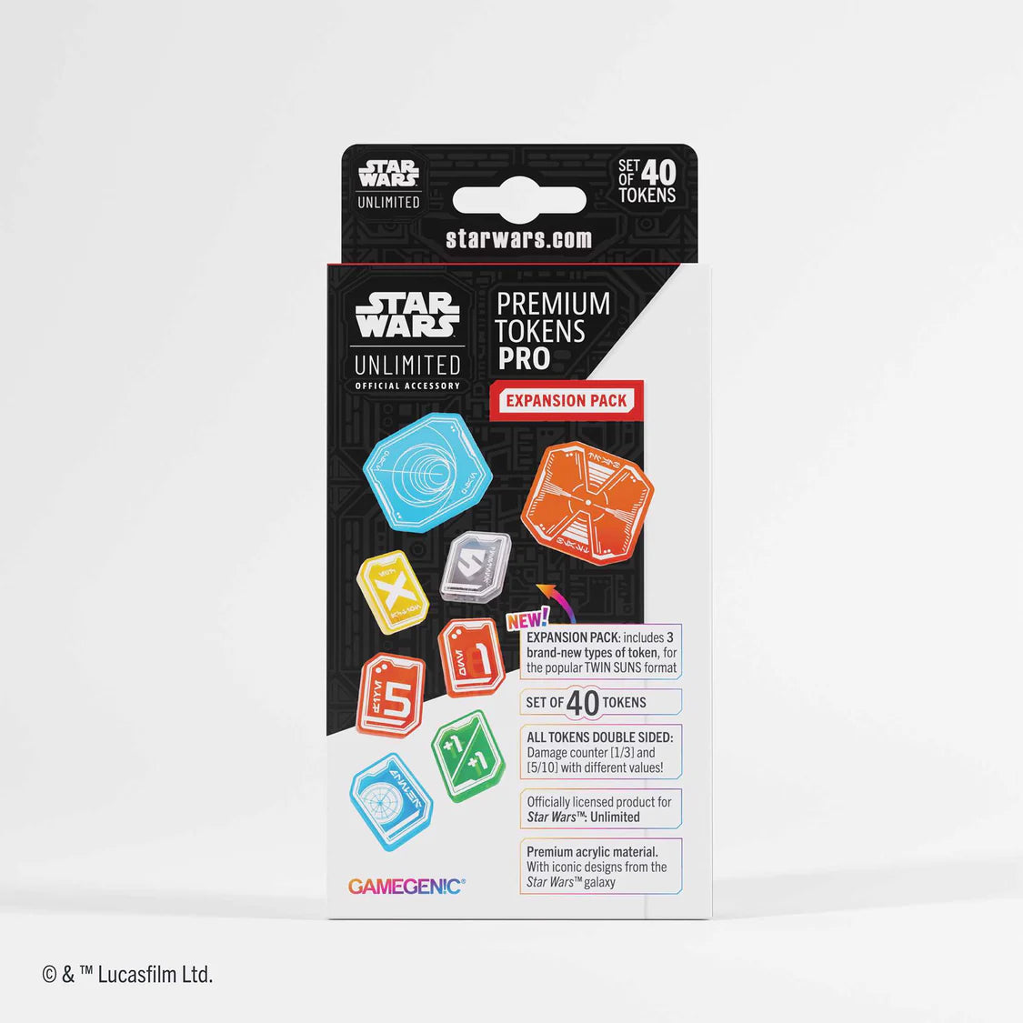 Star Wars Unlimited : Jump to Lightspeed Premium Tokens PRO - EXPANSIO ...