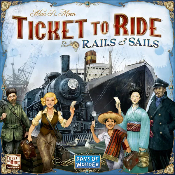 Ticket to Ride : Rails and Sails - The Board Game Hut