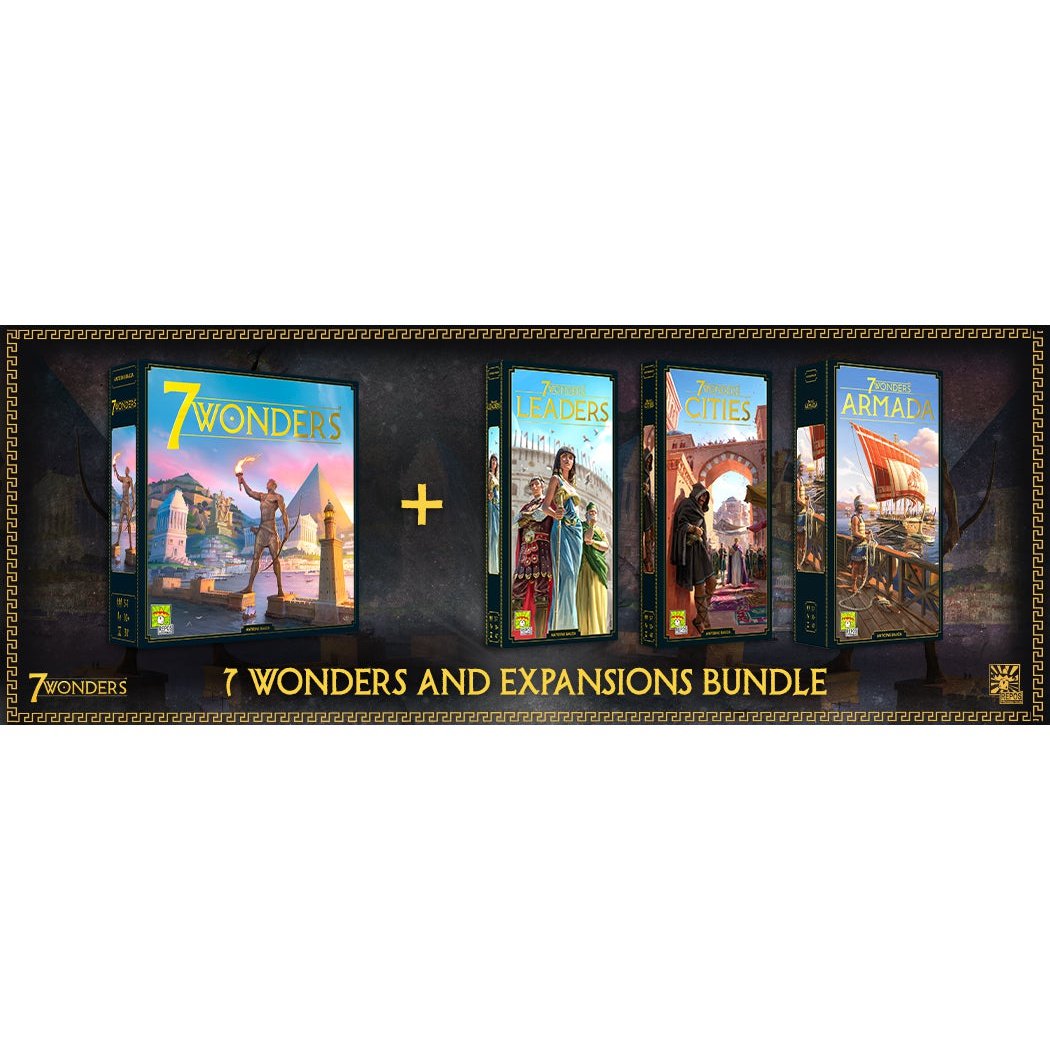 7 Wonders and Expansions Bundle - The Board Game Hut