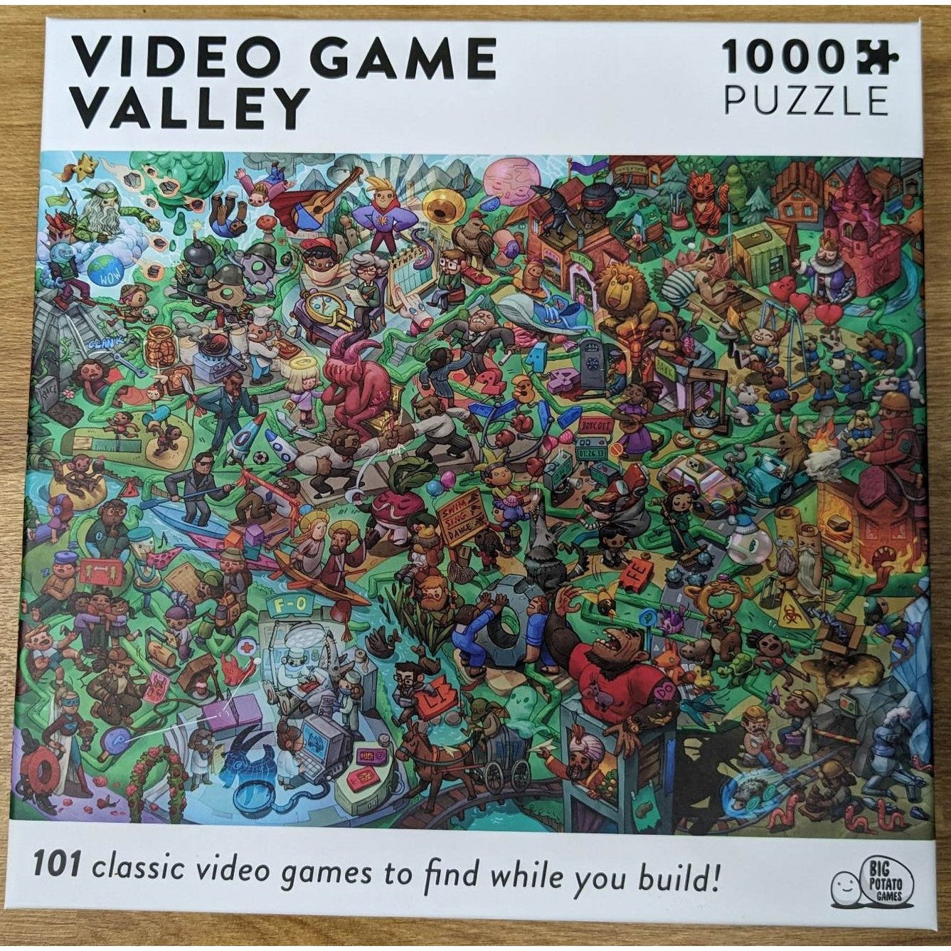 Video Game Valley 1,000pc Jigsaw Puzzle - The Board Game Hut
